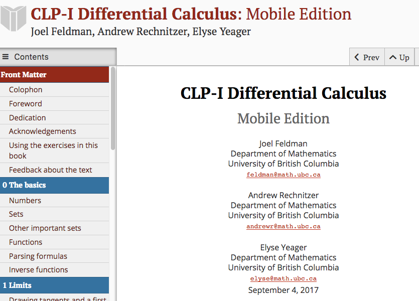 Examples: Education | Open UBC